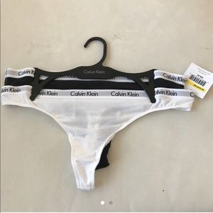 Calvin Klein | Intimates & Sleepwear | Ck Calvin Klein Thong Panty Set ...